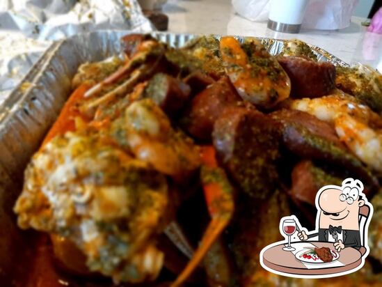 Menu at Crab Attack 2 restaurant, Cedar Falls