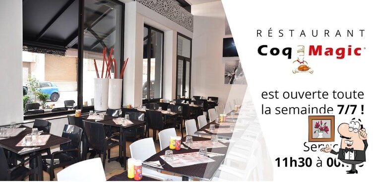 Coq Magic Hassan restaurant, Rabat, Angle Rue Mekka et Rue El ...