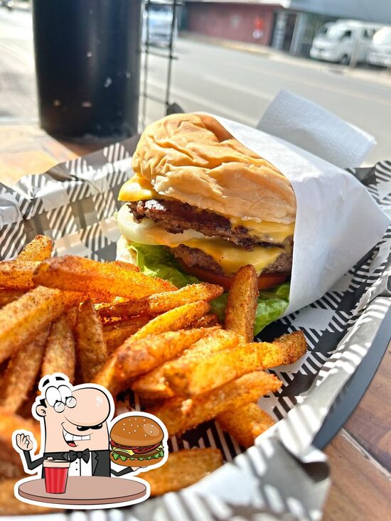 Menu at The Good Burger restaurant, Cebu City