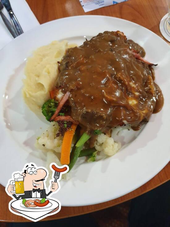 Menu at Harmonie German Club, Narrabundah