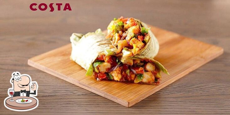 Menu at Costa Coffee cafe, Abu Dhabi, E11 - ADNOC Petrol Station