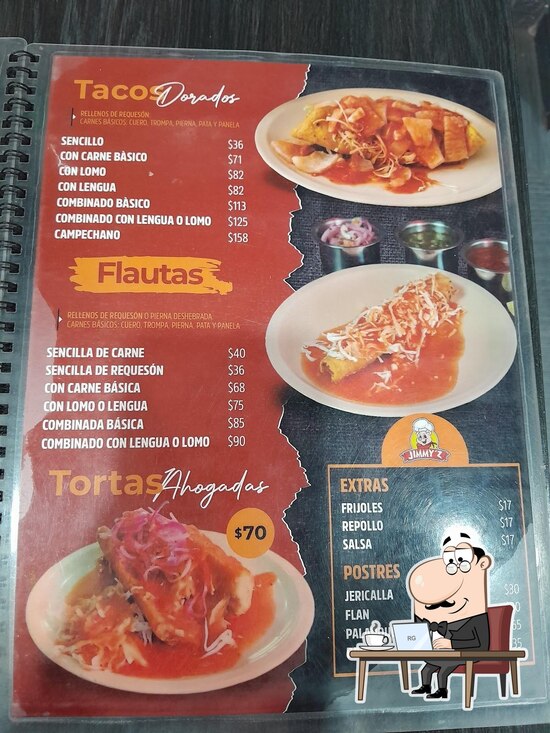 Tostadas Jimmyz Santa Tere, Guadalajara - Menú del restaurante, precios ...