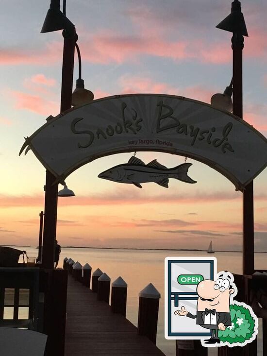 Menu at Snook's Bayside Restaurant & Grand Tiki, Key Largo