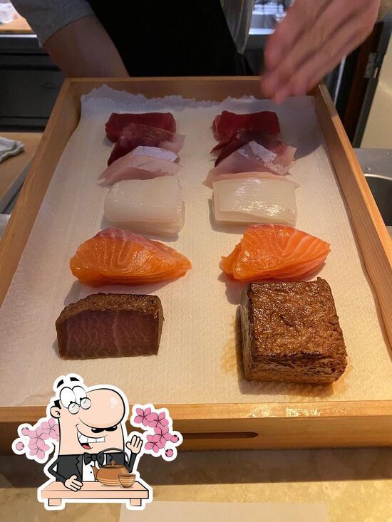 Menu at Sushi Kamon restaurant, London