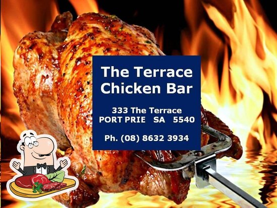 Menu at The Terrace Chicken Bar, Port Pirie
