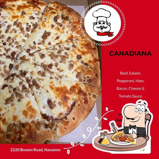 Menu at Chico's Fried Chicken N Pizza pizzeria, Nanaimo