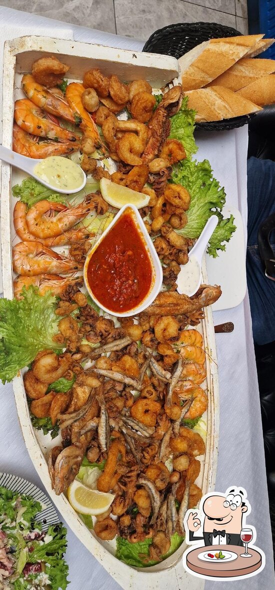 Menu au EL REY DEL MAR, Liège