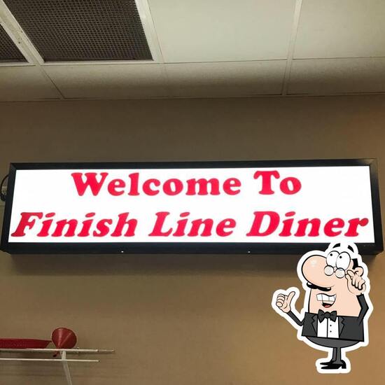 Menu at Finish Line Diner restaurant, Bluff City