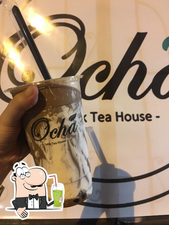 Menu at Ocha Milk Tea House cafe, San Fernando