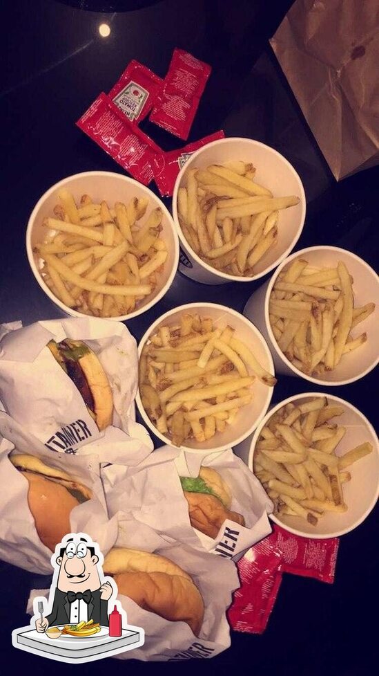 Menu at Container Burger restaurant, Ajman, University Street