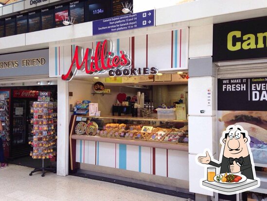 Millie's Cookies, Platform 2 Victoria Station in London - Restaurant ...