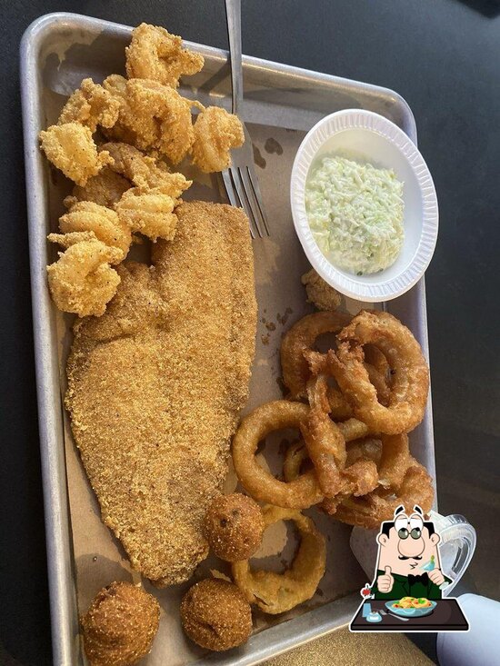 Menu at Fish House restaurant, Americus
