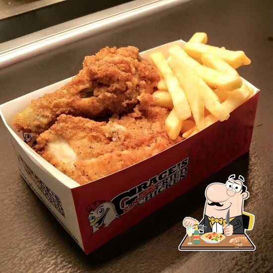 Menu at Graces Famous Fried Chicken fast food, Dublin