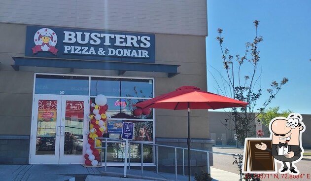 Menu at Buster's Pizza & Donair restaurant, Lethbridge