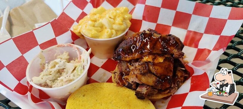 Menu at Gibby's BBQ at the Midwest Market, Racine