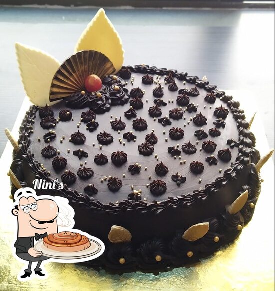 Menu at Nini's Bakery, Vadodara