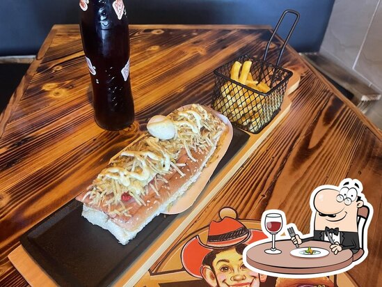 Menu at Charlie Fast Food, Bogotá