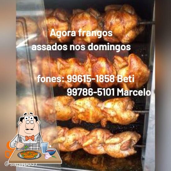 Menu em Frangos Assados Teroso restaurante, Cândido Mota