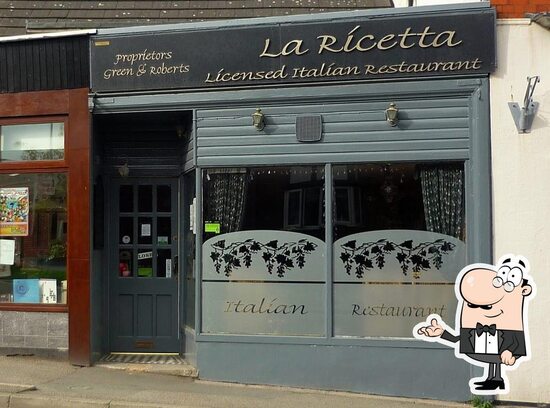 Menu at La Ricetta restaurant, Prestatyn