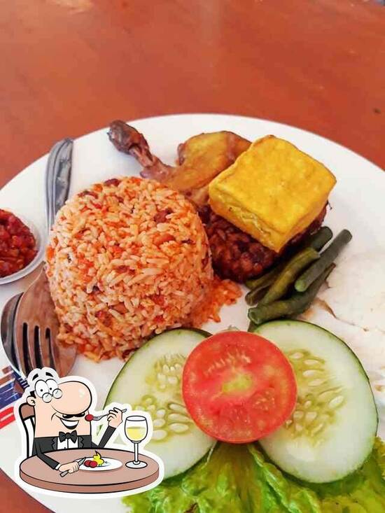 Menu at BMC 1928 restaurant, Bandung