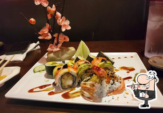 Menu at Asahi Japanese Hibachi & Sushi Bar, Ada