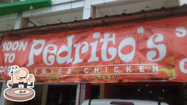 Menu at Pedrito's restaurant, Talisay City