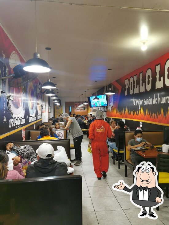 Menu at Polleria Pollo loco restaurant, Huaral