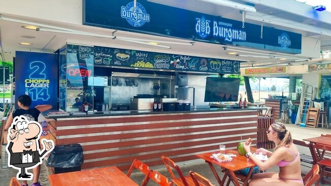 Menu at Quiosque Burgman Canal 1 restaurant, Santos