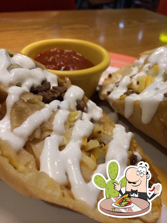Menu at O'Taco restaurant, Busan