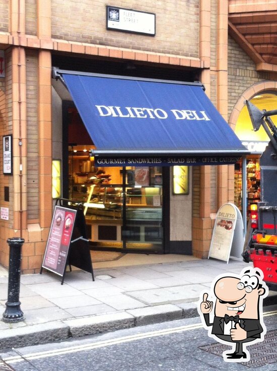 Menu at Dilieto fast food, London