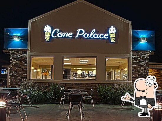 Menu at Cone Palace restaurant, Kokomo