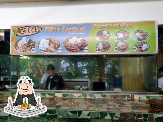 Menu at Forest Grill restaurant, Subic Bay Freeport Zone
