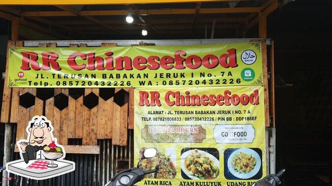 Menu at RR Chinese Food Halal restaurant, Bandung