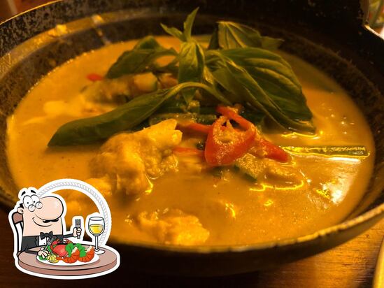 Menu at Thaikhun restaurant, Gateshead, The Qube