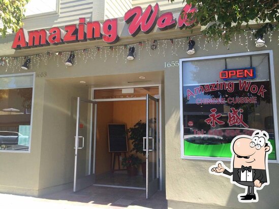 Menu at Amazing Wok restaurant, San Carlos