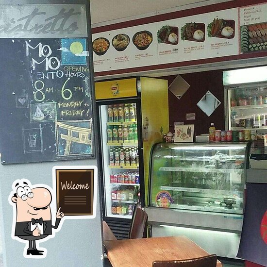 Menu at Momo Bento restaurant, Kelvin Grove