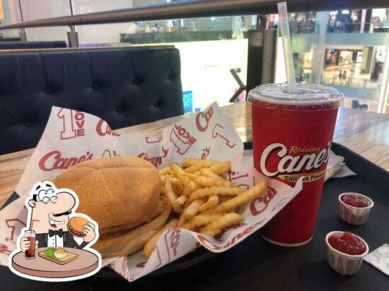 Restaurante Raising Cane's Chicken Fingers, Dubai - Carta del ...