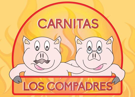 Menu at Los Compadres restaurant, San Gaspar Tlahuelilpan