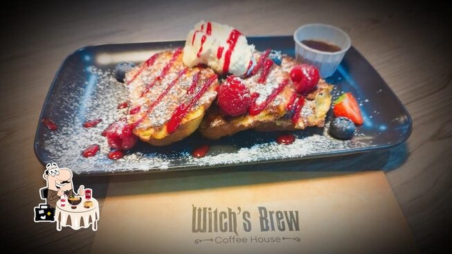 Menu at Witch's Brew Coffee House, Dromore