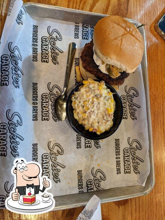 Menu At Sickies Garage Burgers Brews Restaurant Rapid City
