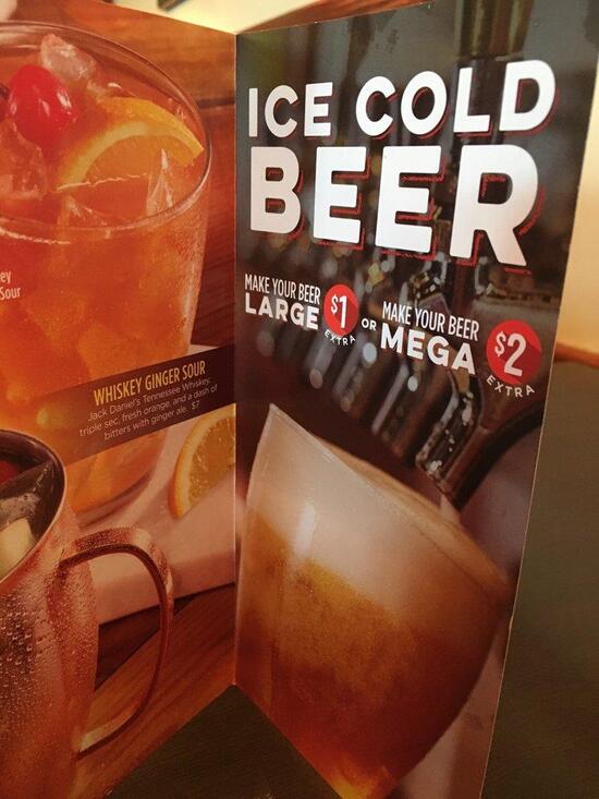Menu at Ruby Tuesday restaurant, Moss Point, MS-63