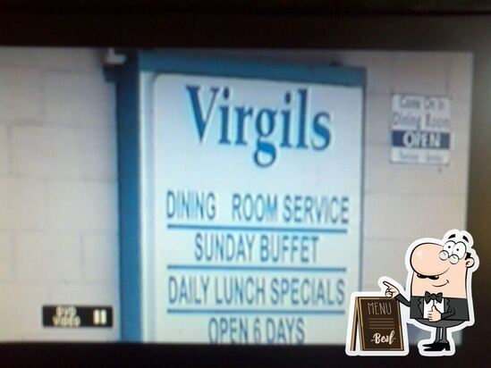 Menu at Virgil's Drive-In Restaurant, Raeford