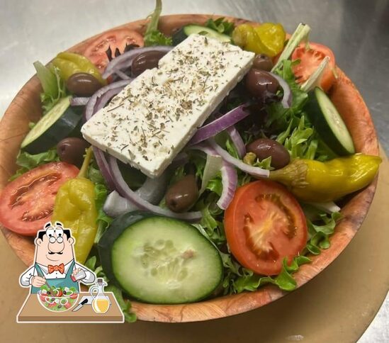 Menu at Rodos Greek Cafe, White Oak