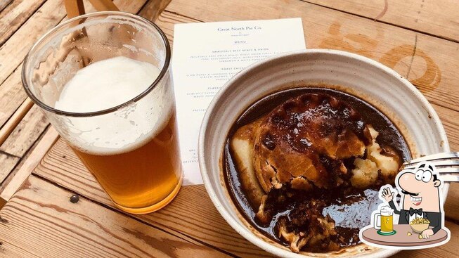 Menu at Great Northern Pie Company restaurant, Altrincham