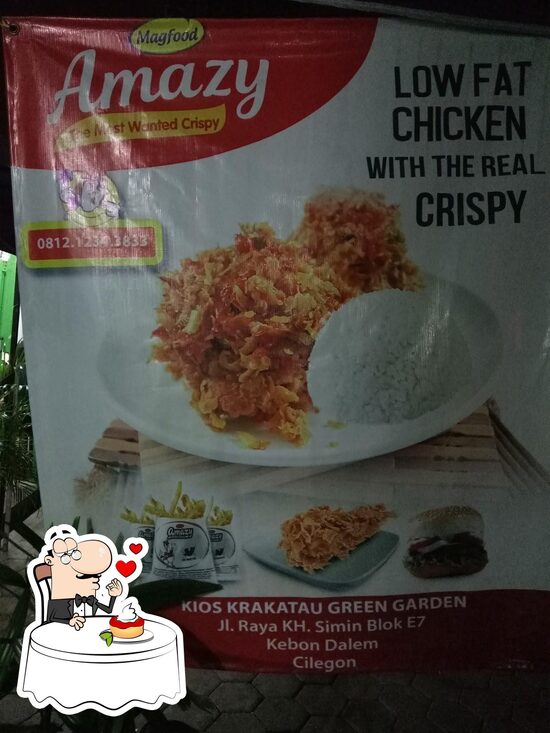 Carta del restaurante Amazy Chicken Kebon Dalem, Cilegon