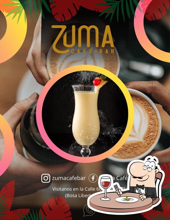 ZUMA Cafe Bar, Bogotá - Restaurant menu, prices and reviews