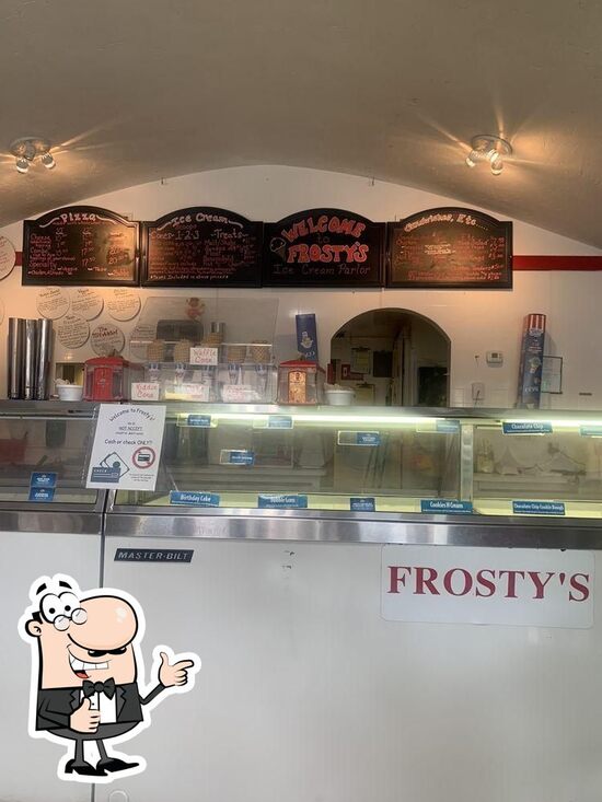 Menu at Frosty's pizzeria, Longville
