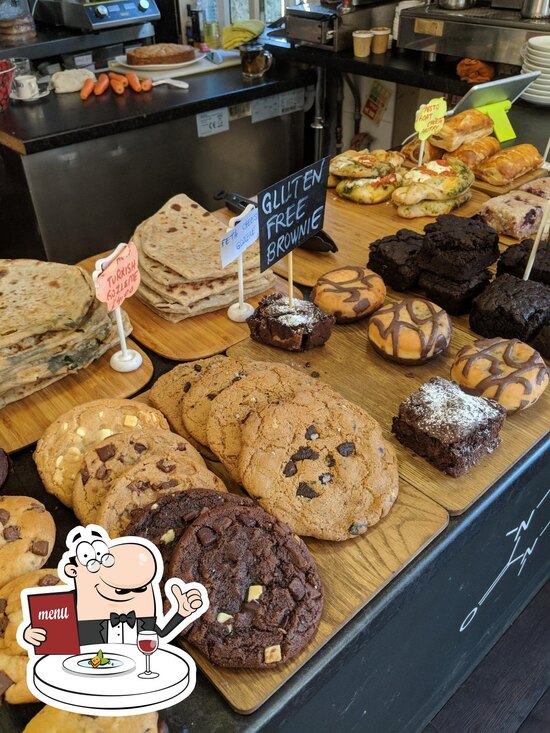 Menu at Caffeine Cafe and Bar, London