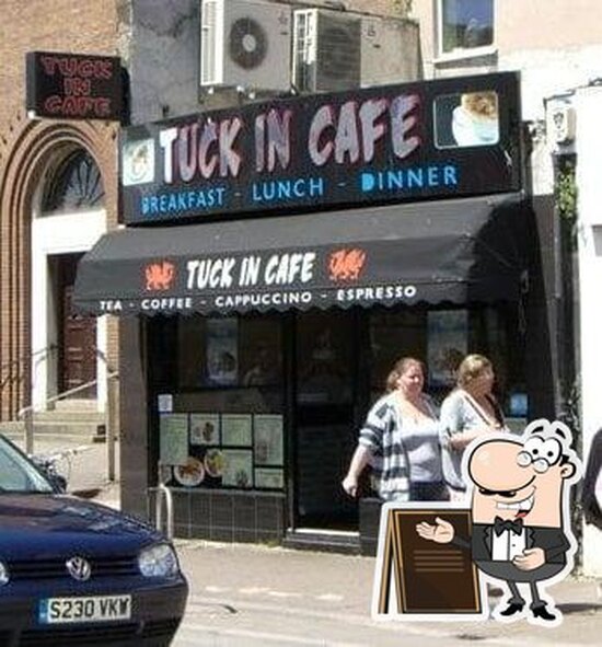 Menu at Tuck in Cafe, Cardiff