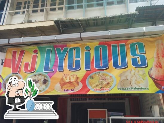 Menu at Vj Lycious cafe, Pontianak